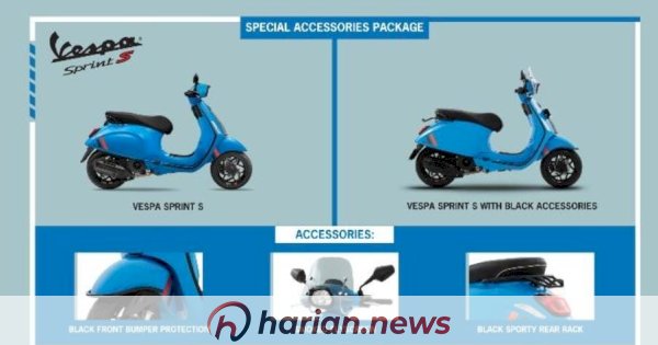 Vespa Primavera dan Sprint Muncul dengan Fitur Canggih Model Year 2024, Berikut Spesifikasinya