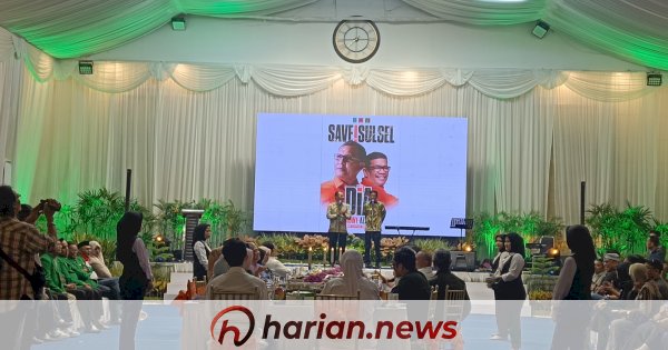 Resmi Maju di Pilkada Sulsel, Danny-Azhar Umumkan Tagline 'DIA Save Sulsel'