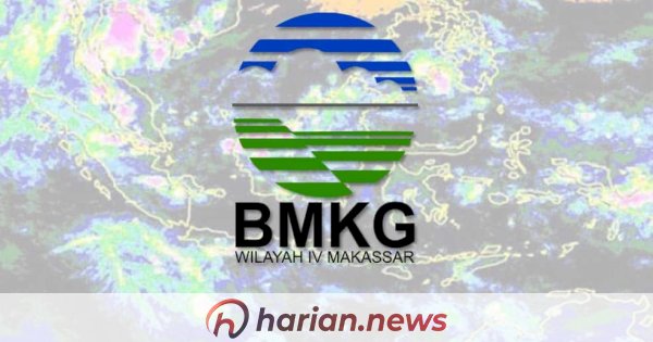 BMKG Keluarkan Peringatan Dini Curah Hujan Tinggi di Sulawesi Selatan